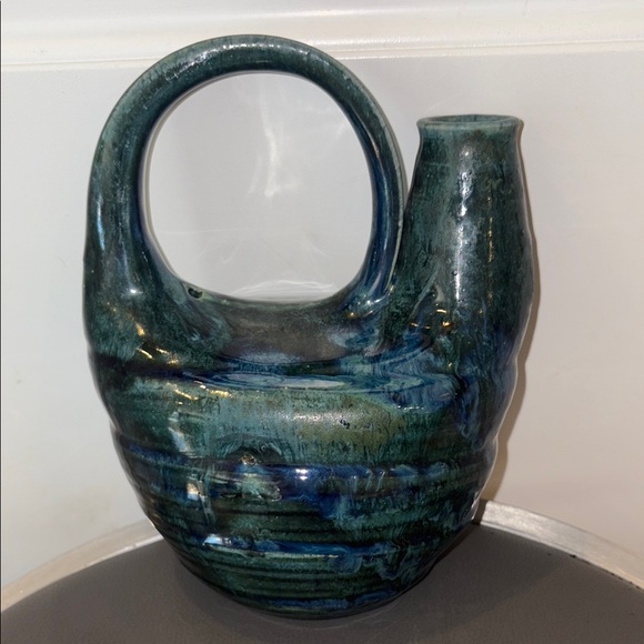 Art | Vintage Handmade Art Pottery Unique Boho Decor Jug Vase Japandi ...